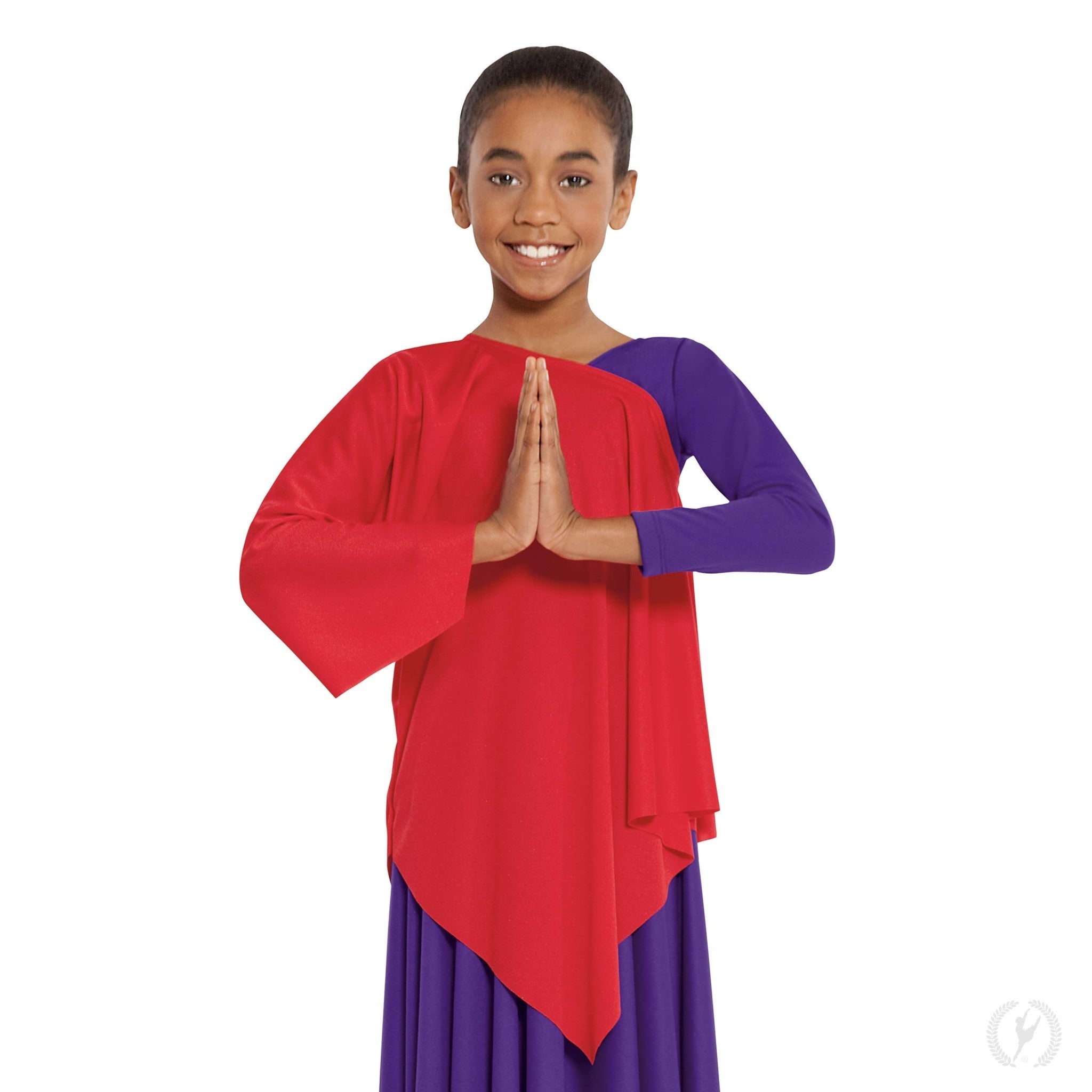 Child Quiet Prayer One Shoulder Praise Tunic (13826C) – Movement Connection